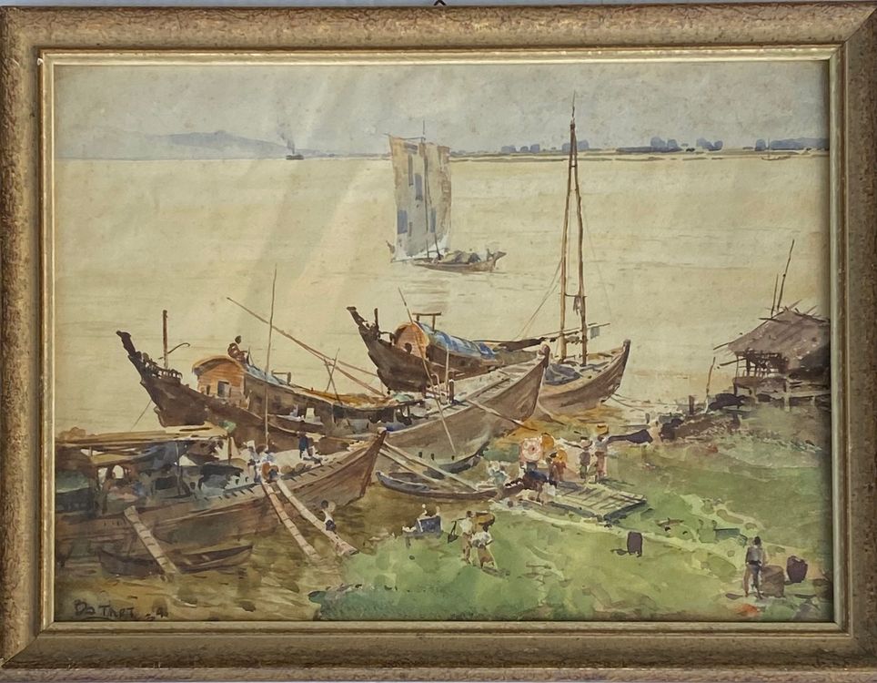 EU. Schule Aquarell unleserlich signiert (Gebraucht) in Root für CHF 5 – mit Lieferung auf ...