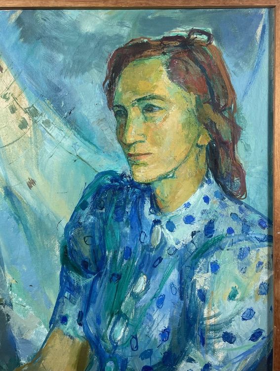 Maly Blumer (1906-1975) grosses Gemälde (Gebraucht) in Root für CHF 90 – mit Lieferung auf ...