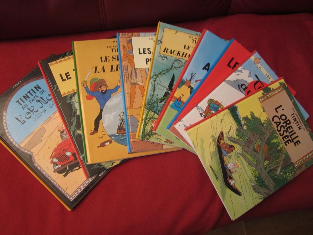9 X (TIM UND STRUPPI) TINTIN-CASTERMAN (JAHR 1973/91) | Comprare su Ricardo