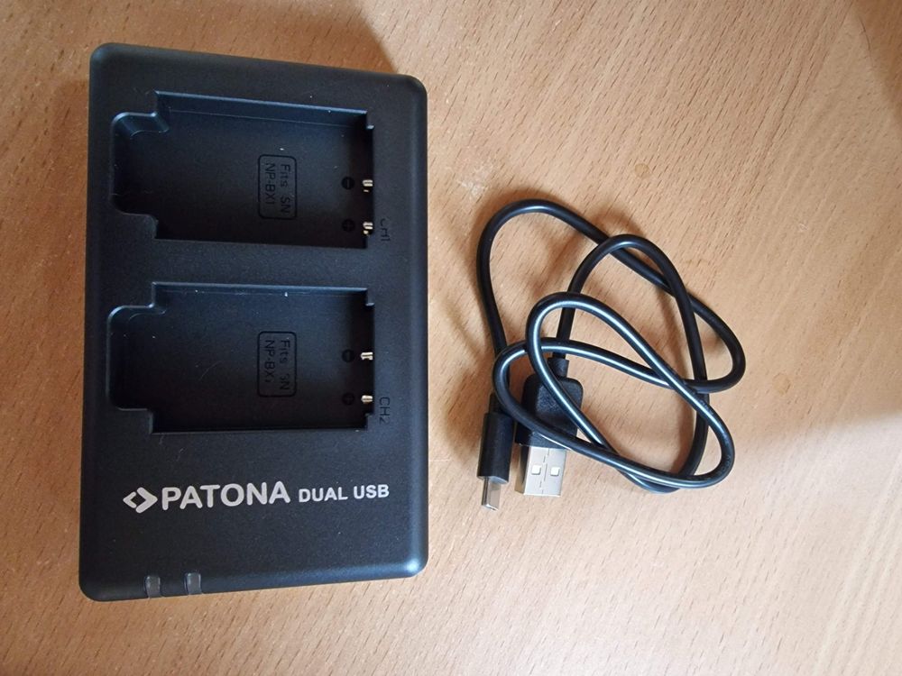 Patona Chargeur NP-BX1 Dual | Kaufen auf Ricardo