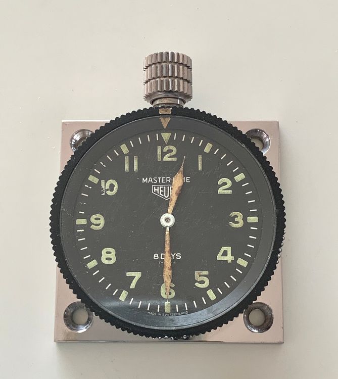 HEUER MASTER-TIME (Defekt) in für CHF 365 – mit Lieferung auf Ricardo ...
