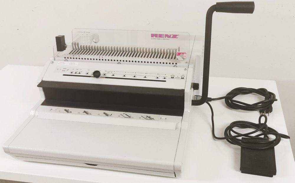 Renz ERW Spiralbindegerät 3:1 (Gebraucht) in Sins für CHF 155 – nur ...