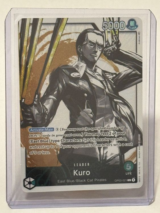 Kuro OP03-021 V.2 – One Piece TCG – NM (Gebraucht) in Oberentfelden für ...