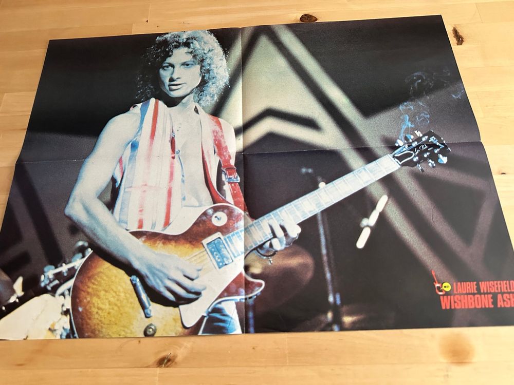 WISHBONE ASH tolle Bericht & Poster 70's | Kaufen auf Ricardo
