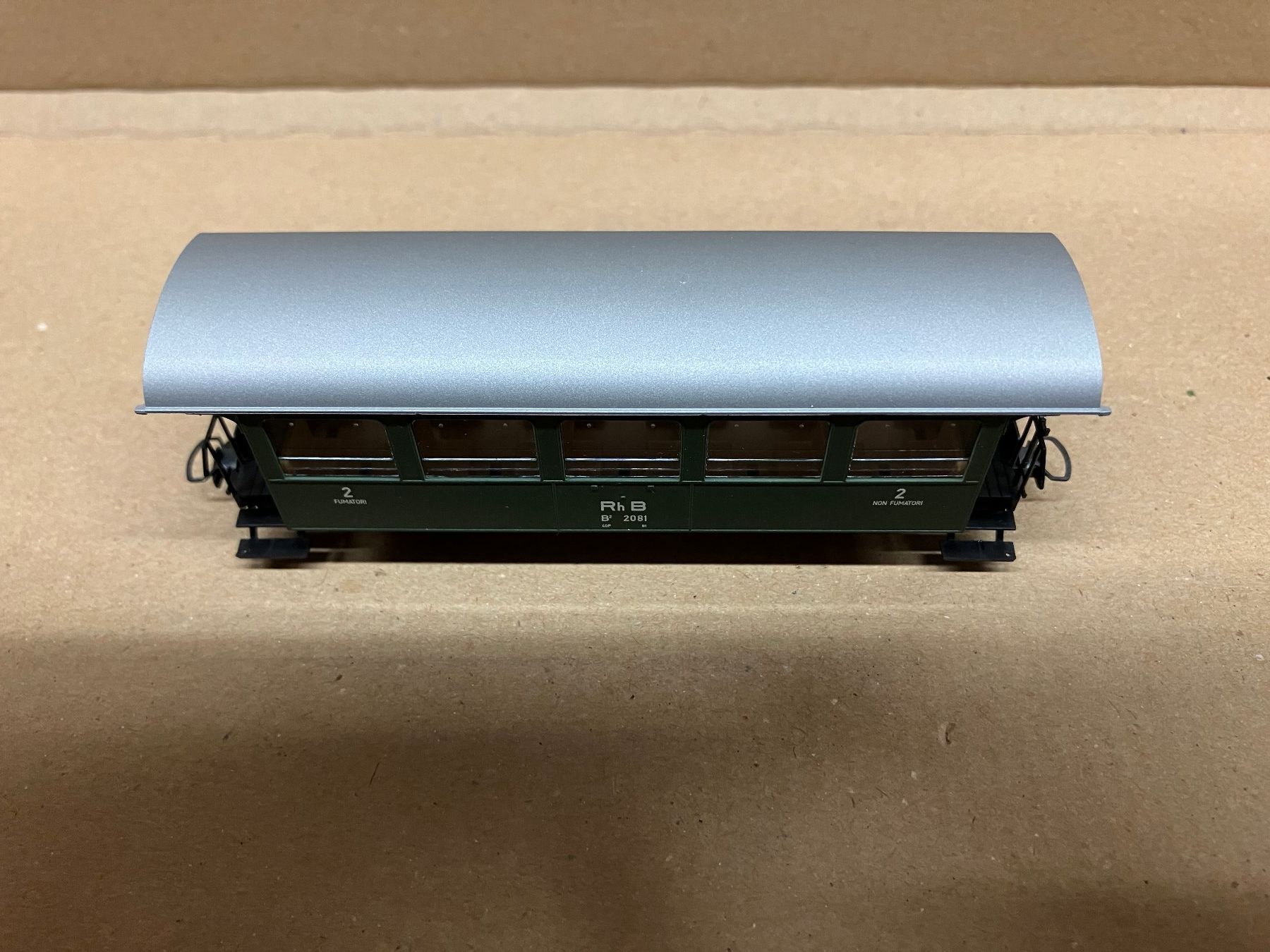 Bemo 3238 121 RhB Zweiachs-Personenwagen 2. Kl., Ep. II (Neu (gemäss ...