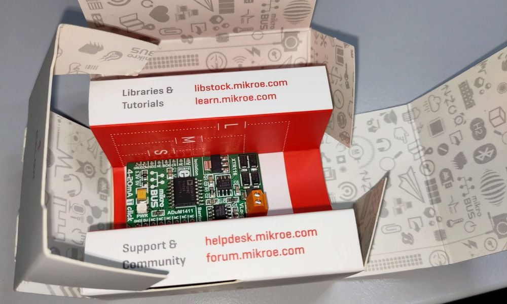 Mikro Elektronika 4-20 mA T click current loop board | Kaufen auf Ricardo