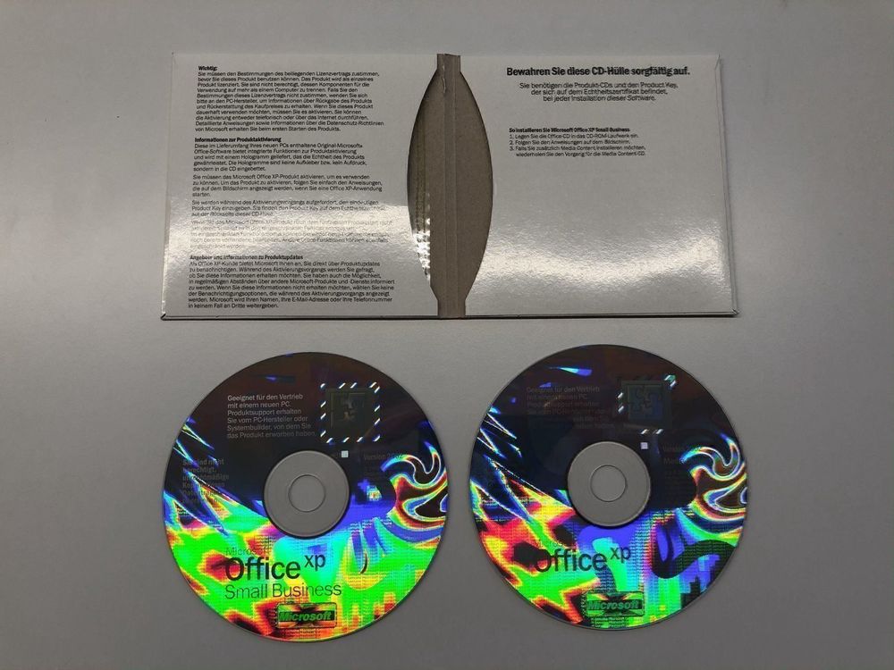 Microsoft Office XP (2002) SBE (Gebraucht) in Ettingen für CHF 40 – nur ...