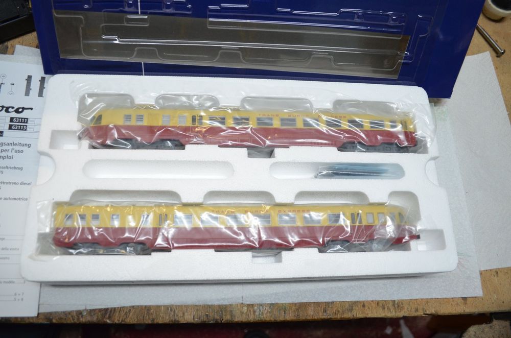 Roco TEE-Dieseltriebwagen „Mediolanum“ ALn 442/448 63110 (Neu und ...