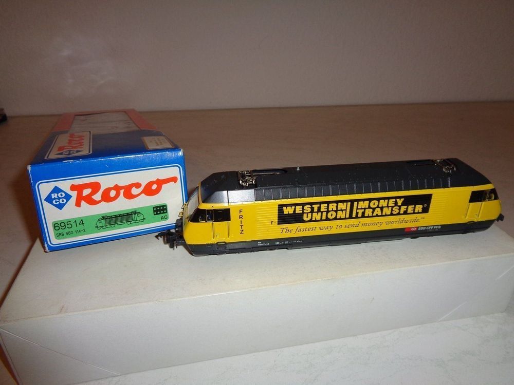 Roco 69514 Re 460 Western Union HO / AC | Kaufen auf Ricardo