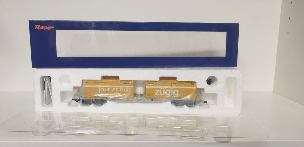 Roco SBB Die Post Güterwagen 66658 (Neu (gemäss Beschreibung)) in ...