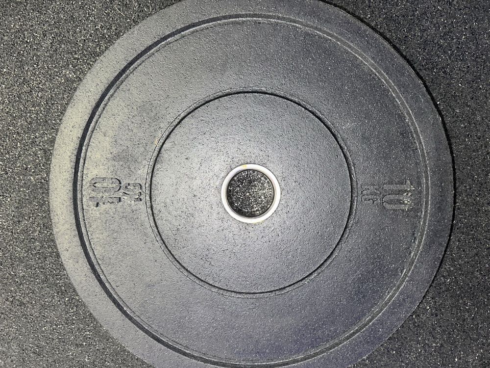 Used 10 kg Weight Plates - Set of 2 50/51 mm | Kaufen auf Ricardo