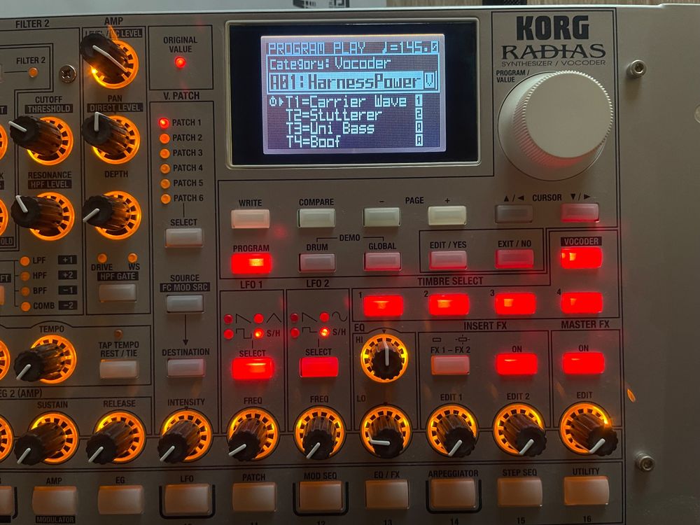 Korg Radias Synthesizer/Vocoder | Kaufen auf Ricardo