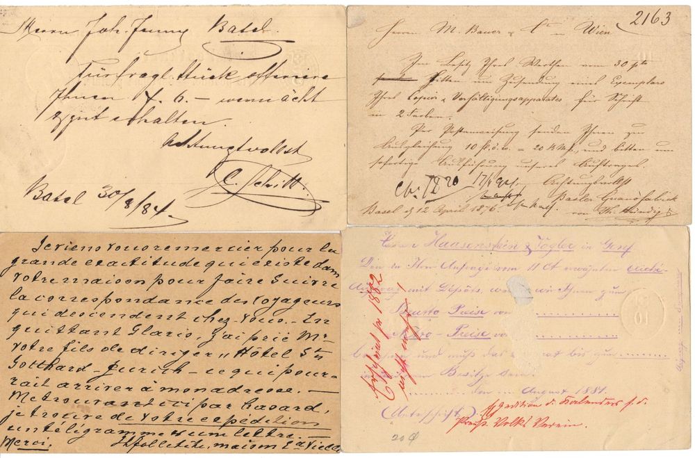 8 gebrauchte Schweizer Ganzsachen Postkarten (Gebraucht) in Eglisau für CHF 1 – mit Lieferung ...