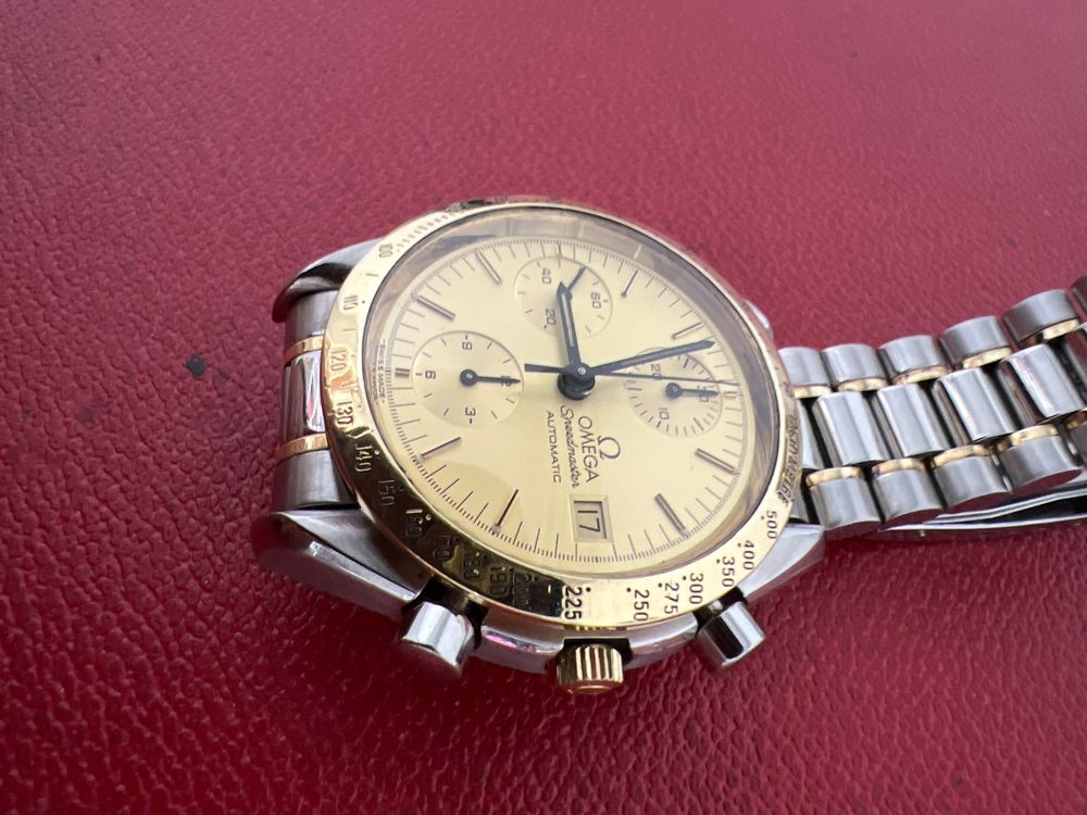 Omega Speedmaster Gold/Stahl 39 mm Neuwertig | Kaufen auf Ricardo
