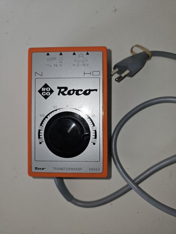 Roco 10704 Trafo/Regler 12 VA für Gleichstrom HO+N+TT+0 (Gebraucht) in ...