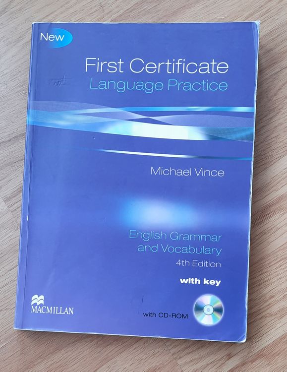 Englisch - First Certificate Language Practice (Gebraucht) in BRUNNEN für CHF 3 – mit Lieferung ...