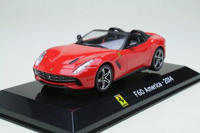 Ferrari F60 America Spider 2014 rot / schwarz 1:43 (Neu und ...
