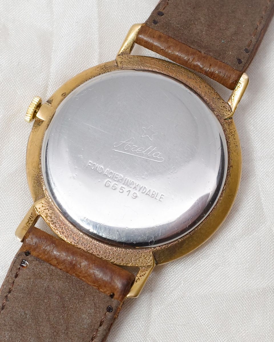ARETTA Ultra Thin 34mm Armbanduhr Handaufzug 17 jewels Uhr (Gebraucht ...