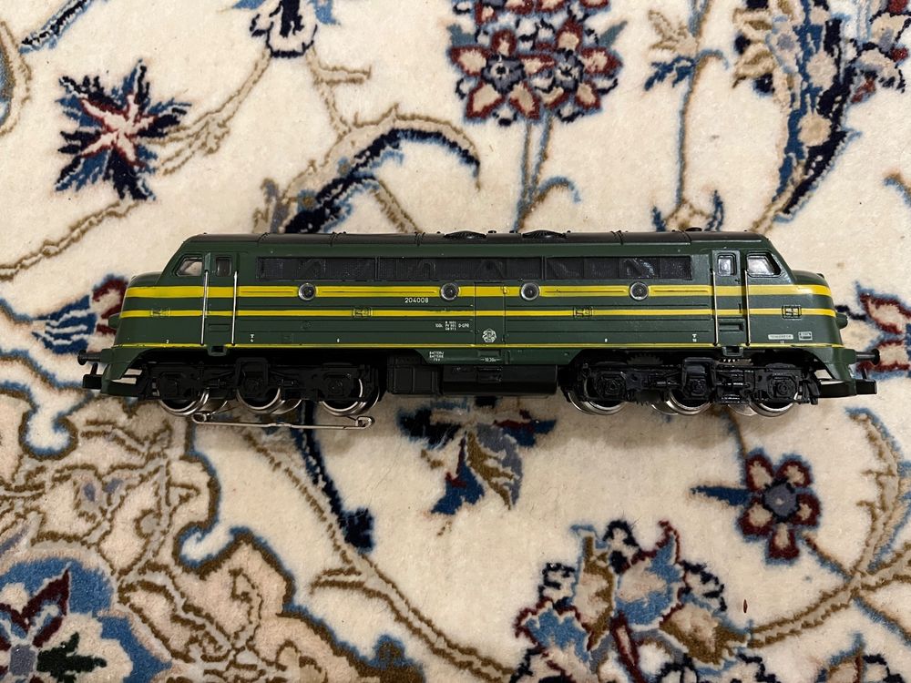 Märklin 3066 Kartoffelkäfer von 1967 SNCB 204 in OVP | Kaufen auf Ricardo