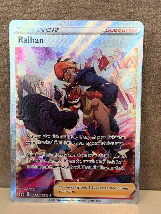 GG65/GG70 Raihan ENG Pokemon Zenit der Könige (Gebraucht) in Fislisbach für CHF 8 – mit ...