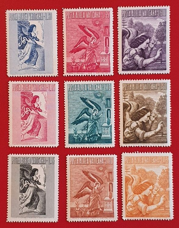 VATIKAN ERZENGEL VERKÜNDIGUNG 1956 PFR. (Neu (gemäss Beschreibung)) in Düdingen für CHF 3.5 ...