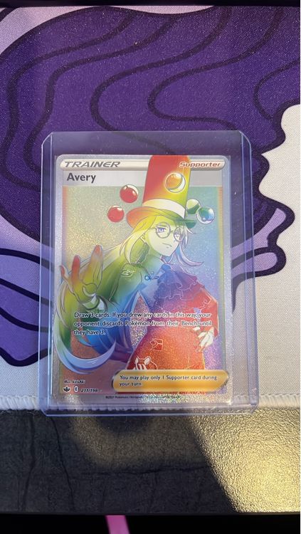 Pokémon Karte Professor's Research (Rainbow Rare) (Neu und ...