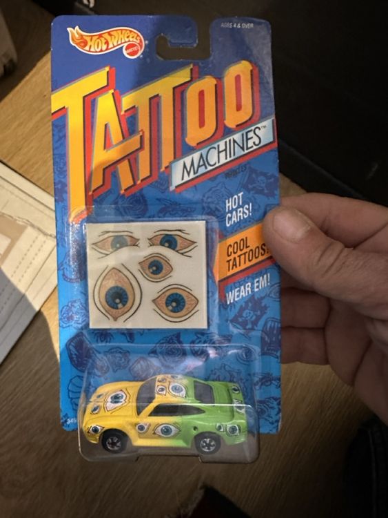 Hot Wheels Tattoo machines Eye-Gor vintage 1992 in original (Gebraucht ...