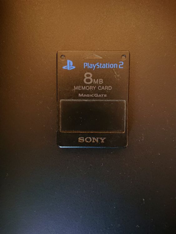 Original PS2 Playstation 2 Memory Card 8MB - SCPH 10020 (Gebraucht) in ...