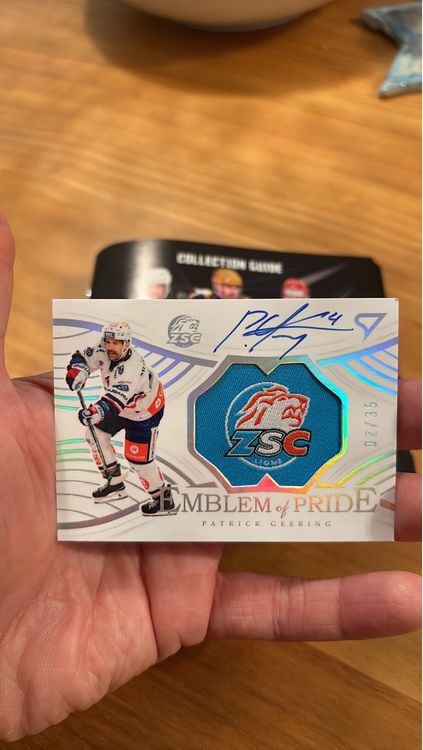 Patrick Geering ZSC Lions Emblem of Pride 02/35 (Neu (gemäss ...