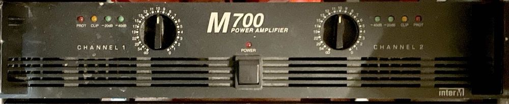 Leistungsstarker Inter-M M700 Verstärker 700W (Gebraucht) in Thusis für CHF 110 – nur Abholung ...