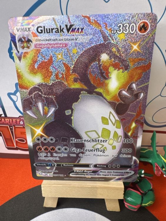 POKÉMON / Shiny Glurak VMAX / Shining Fates 🇩🇪 / Ab 1Fr. ! (Gebraucht ...