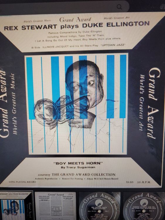 Rex Stewart / Illinois Jacquet And His All Stars VG+/VG+ (Gebraucht) in ...