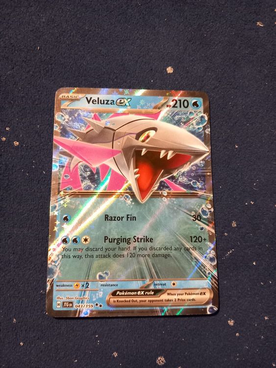 Veluza EX HOLO Rare (EN) Journey Together - JTG 043/159 (Neu (gemäss ...