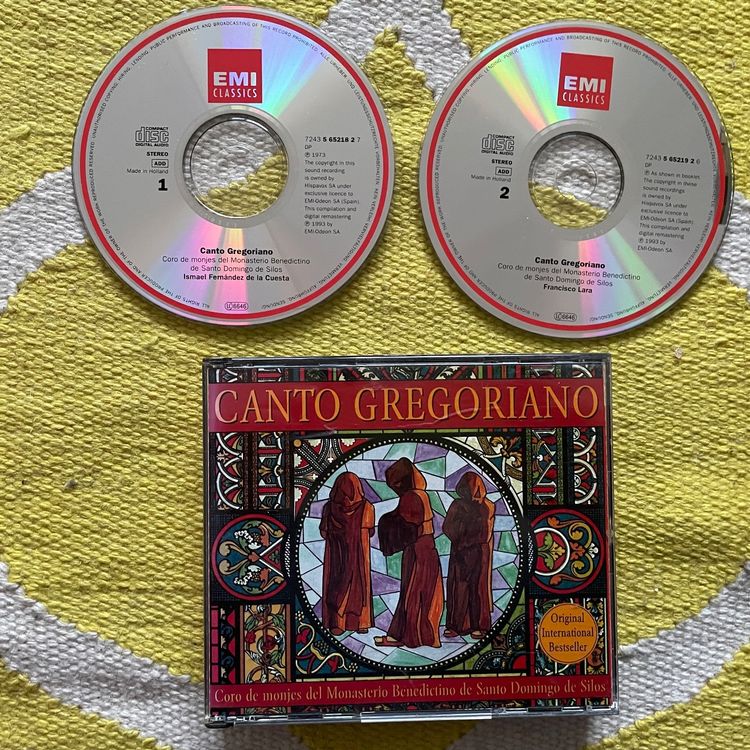 CANTO GREGORIANO-2CD ORIGINAL CANTO GREGORIANO | Kaufen auf Ricardo