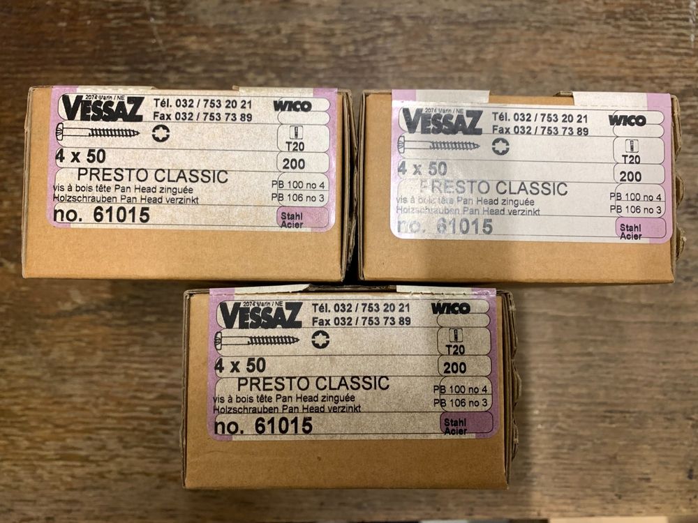 Holzschrauben 4x50 | Kaufen auf Ricardo