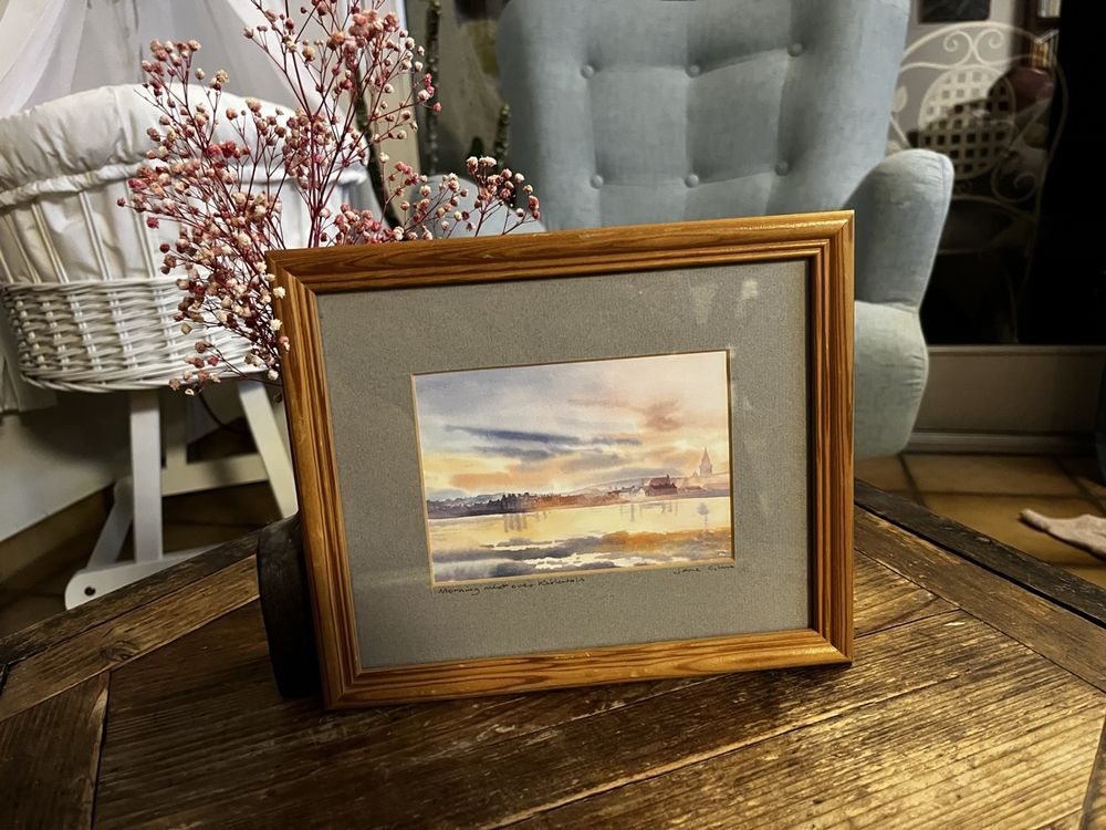 Original signiert Aquarell, 1989 Schottland 🏴󠁧󠁢󠁳󠁣󠁴󠁿 | Acheter sur Ricardo