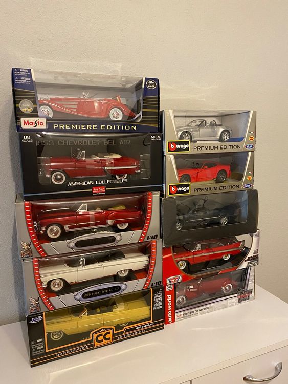 Modellautos, 1:18 (Gebraucht) in Grenchen für CHF 41 – mit Lieferung ...