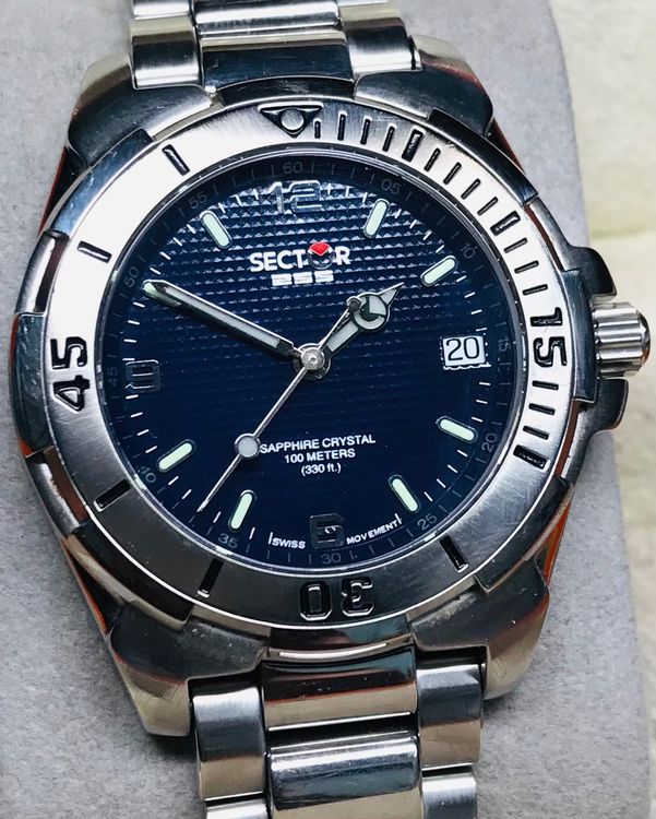 SECTOR Herrenuhr Swiss-Made ( Quartz / 42 mm ) | Kaufen auf Ricardo
