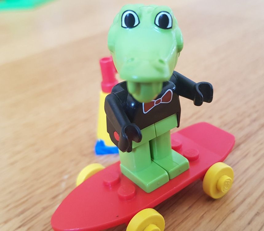 Lego Fabuland 3721 - Skateboarder Clive Krokodil (1988) (Gebraucht) in ...