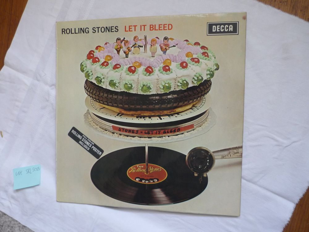 The Rolling Stones UK Let it Bleed - SKL 5025 Vinyl (Gebraucht) in ...