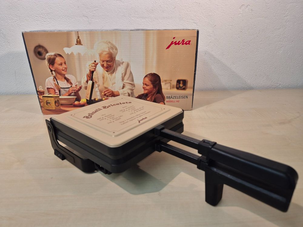 JURA Bräzeli-Eisen Mod. 142 in Top Zustand (Ref. Nr. 137) (Gebraucht) in Au ZH für CHF 375 – mit ...