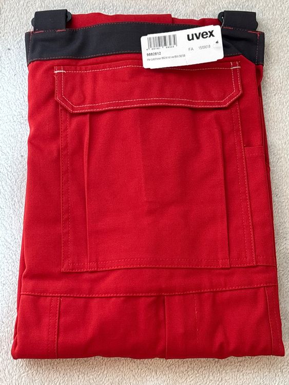 Uvex Latzhose Arbeitshose Gr. 56 Rot (Neu und originalverpackt) in Oberegg für CHF 19.9 – mit ...