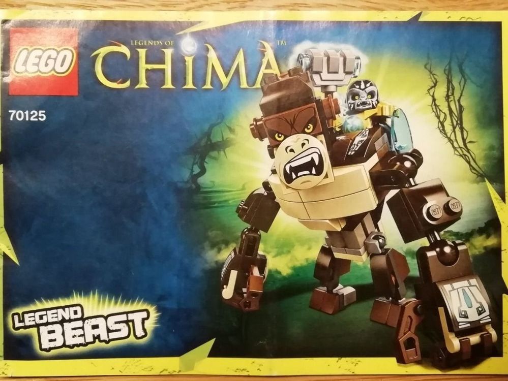 LEGO® Legends of Chima™ 70125 Gorilla komplett, aus 2014 (Gebraucht) in ...