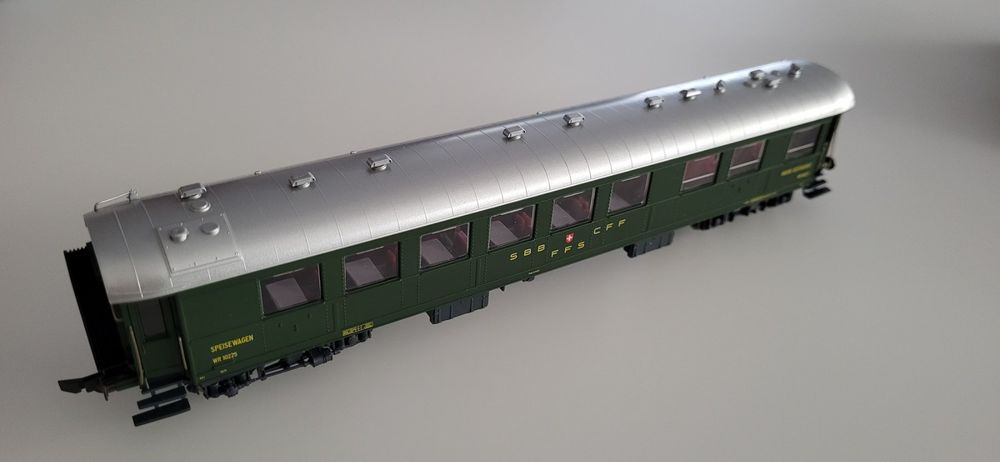 Roco 44876 SBB Speisewagen WR 10225 neu H0 DC OVP (Neu und originalverpackt) in Huttwil für CHF ...