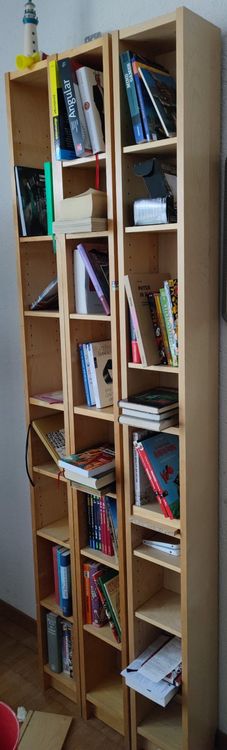 3 Ikea Billy Regale für CD - DVD - Bücher (Gebraucht) in für CHF 10 ...