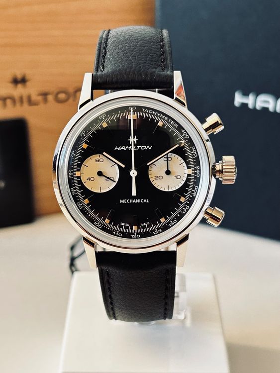 Hamilton American Classic Intra-Matic Chronograph. New/Gar. (Neu und ...