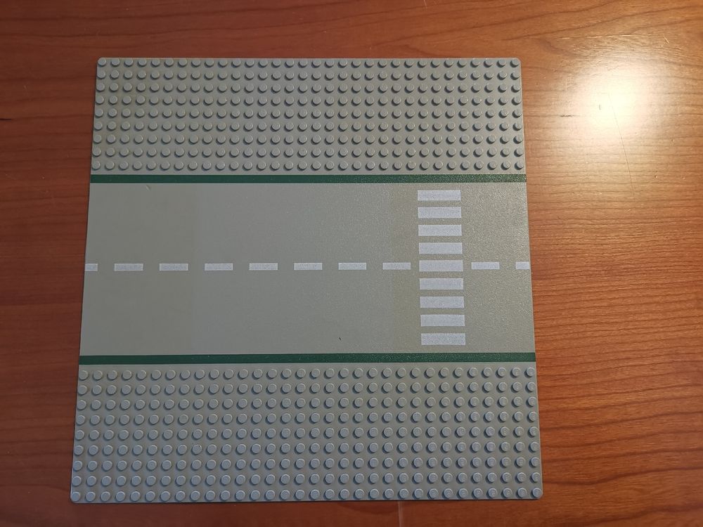 3x Lego Grundplatte, Strassenplatte mit Zebrastreifen (Gebraucht) in ...