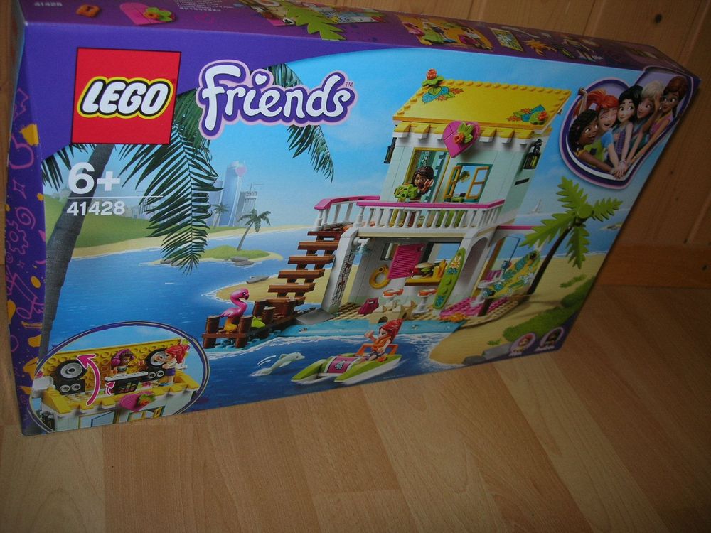 LEGO Friends 41428 Strandhaus mit Boot (Neu und originalverpackt) in ...