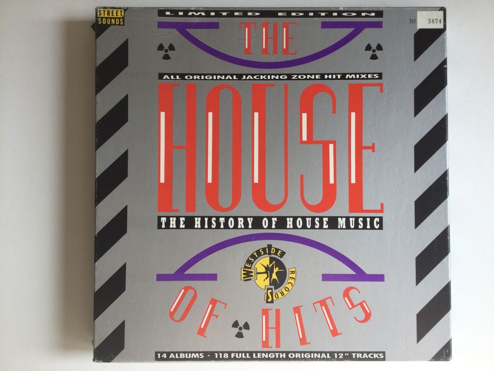 History Of House Music - 14-LP Box-Set (Backcover schlecht) (Gebraucht ...