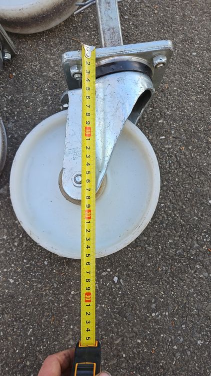 4x Blickle Lenkrollen, Räder, Rollen, 190mm, TOP! 👍 (Gebraucht) in ...